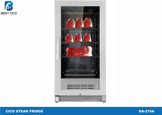 Residential 270L Dry Aging Beef Refrigerator With Blue LED Display