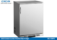 White Outdoor Beer Cooler Refrigerator , Under Counter Drinks Cooler 6 Pixel Lock