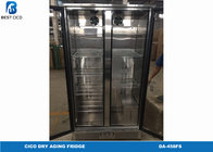 Dual Door Meat Dry Aging Refrigerator, Commercial Dry Aging Coolers